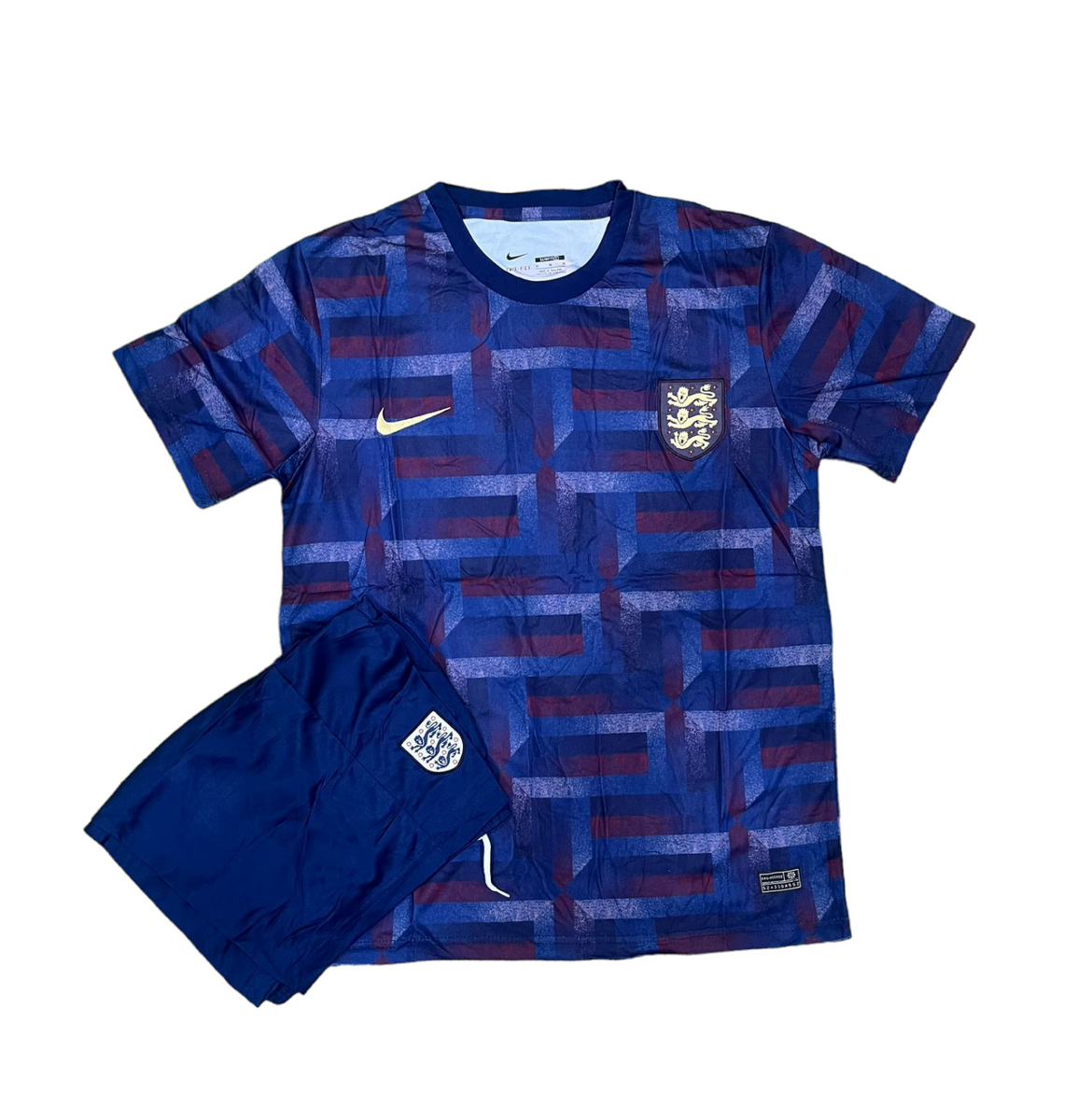 England training Kit Euro 2024 - ( Jersey + Shorts ) – Indiansoccermart