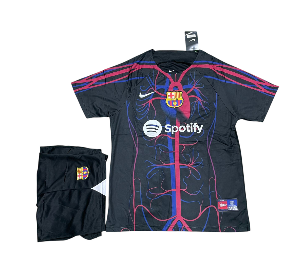 FCB x Patta Pre-Match kit 2023/24(Jersey+Shorts) – Indiansoccermart