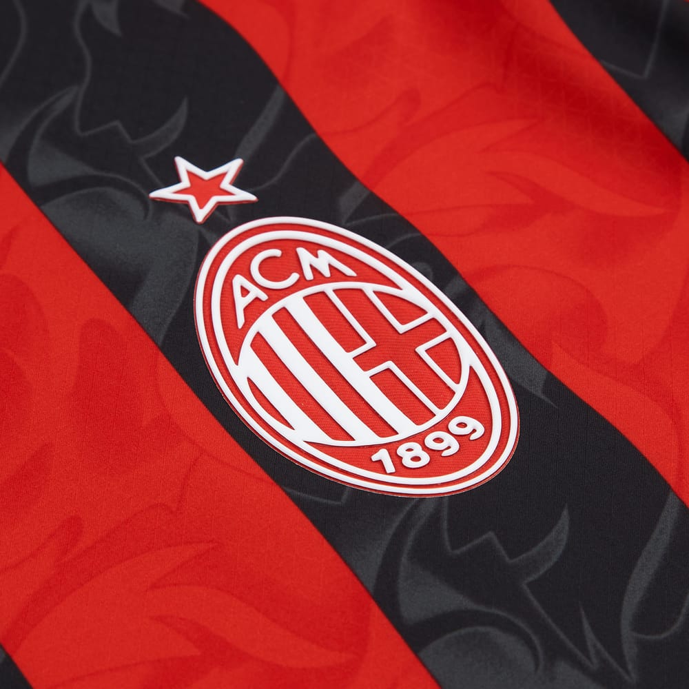 AC Milan Home 2025/26 - Player Version – Indiansoccermart